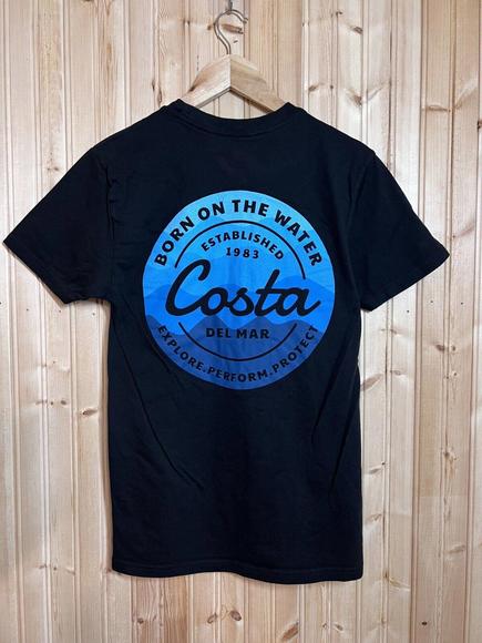 Costa | Shirts | Costa Del Mar Tshirt Born On The Water Black Double ...